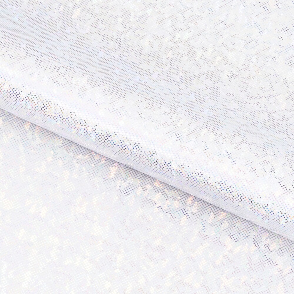 1 Yard Shattered Glass Foiled Spandex 4 Way Stretch Holographic Fabric ...