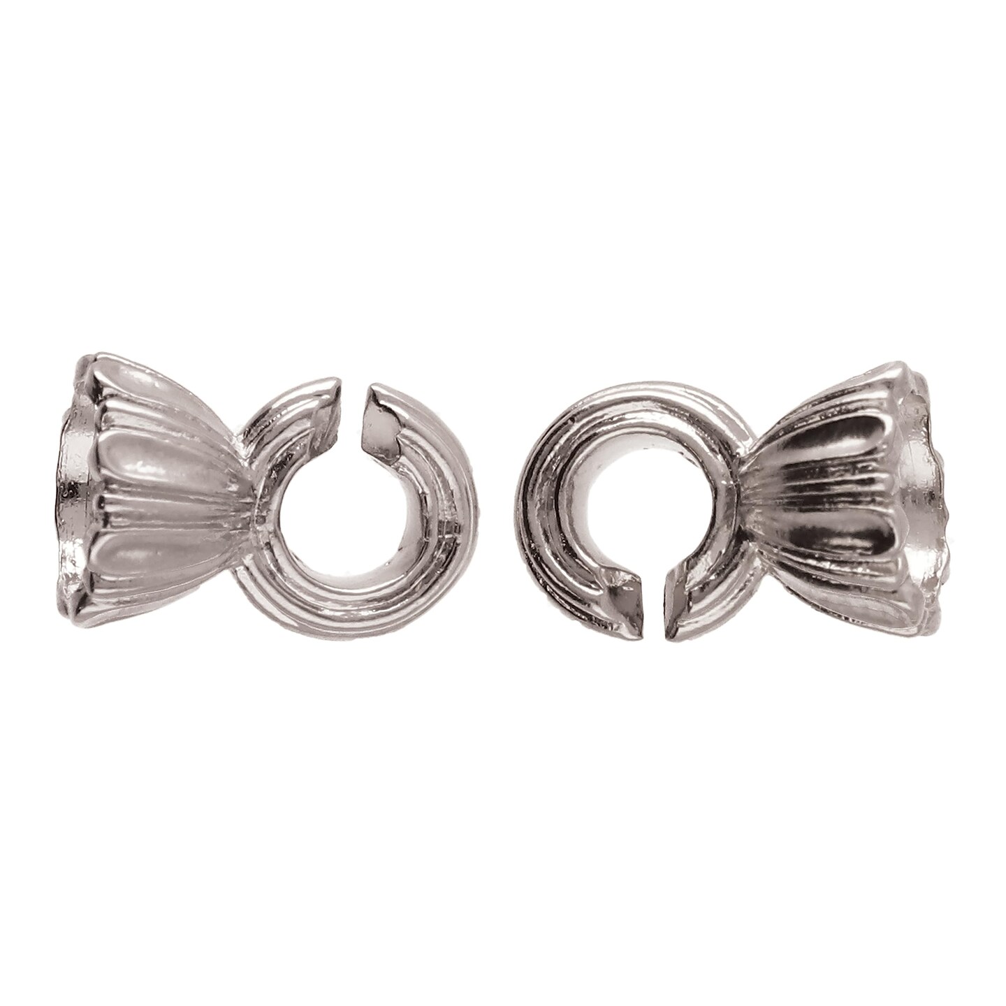The Beadsmith Hinged Clips – Elegant Elements – Silver Color – 1 Piece ...