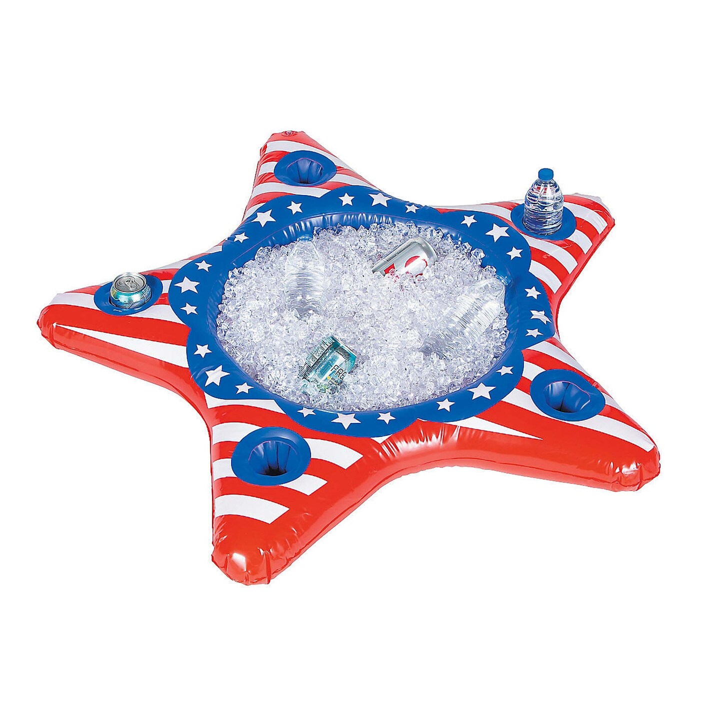 4th of July Patriotic Star Inflatable Cooler | Michaels