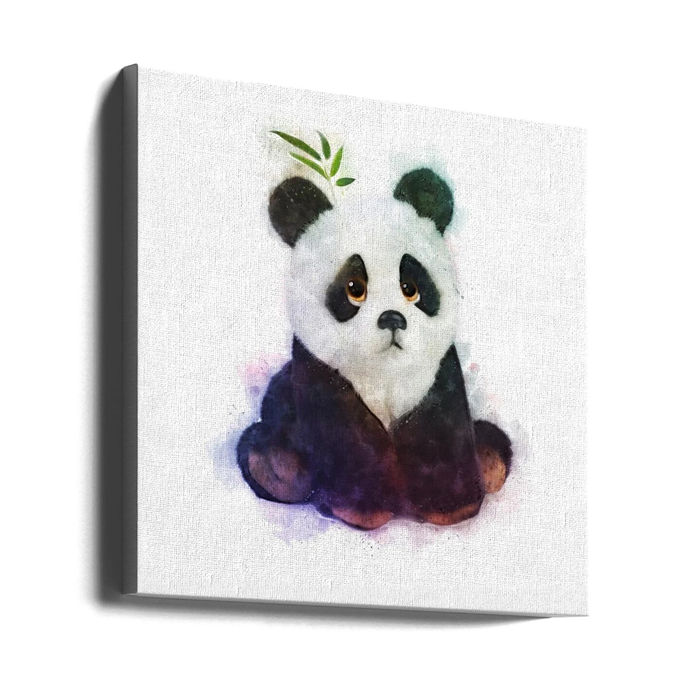 Baby Panda Square 24x24 Canvas - Corporate Office Art | Michaels