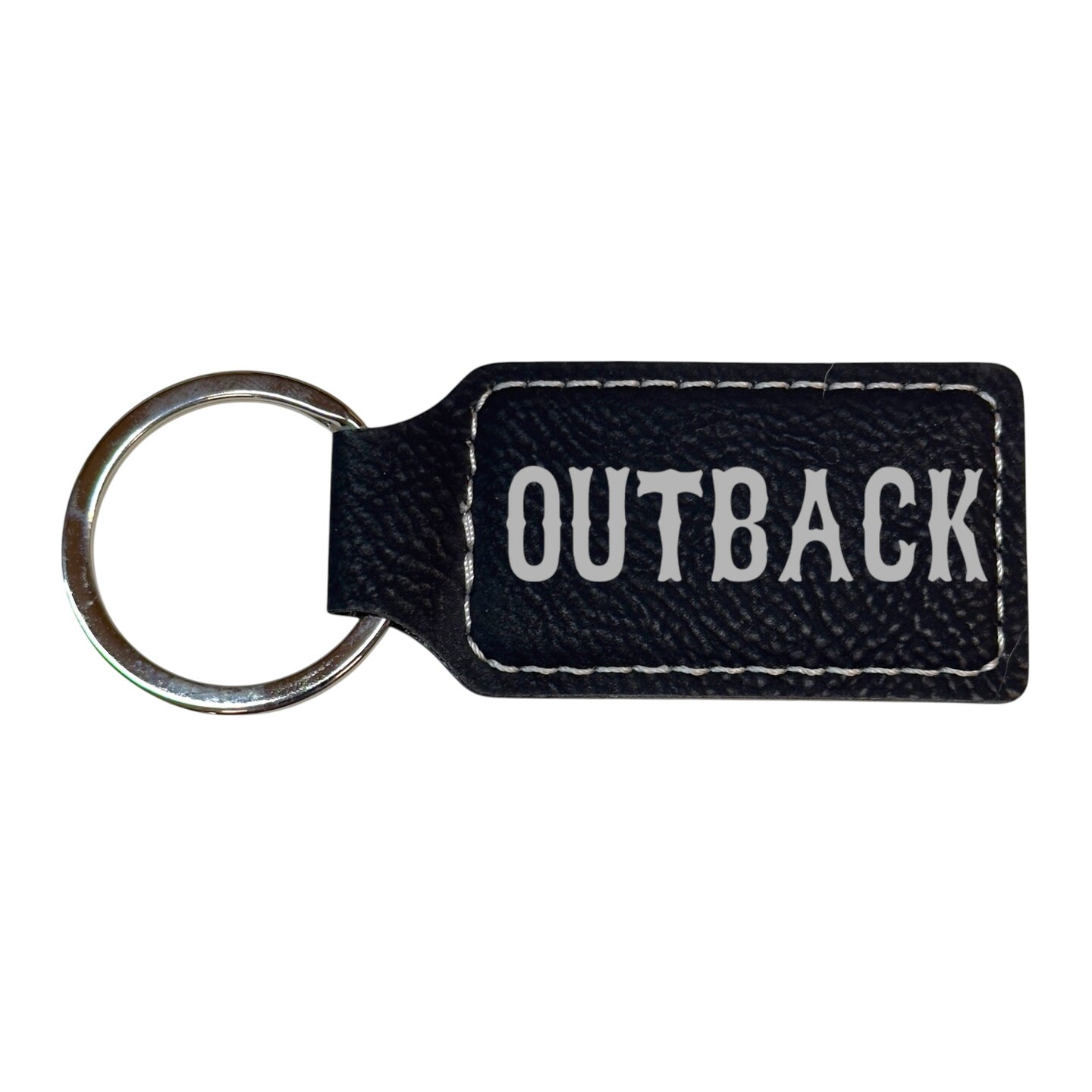 Keychain - Rectangle - Outback - Leather | Michaels