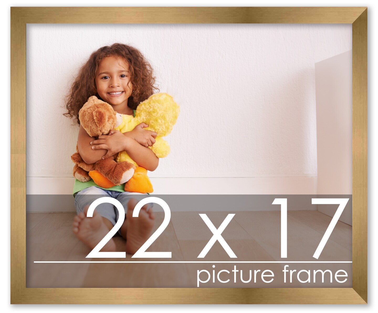 22x17 Solid Wood Picture Frame with UV-Resistant Acrylic & Acid-Free ...