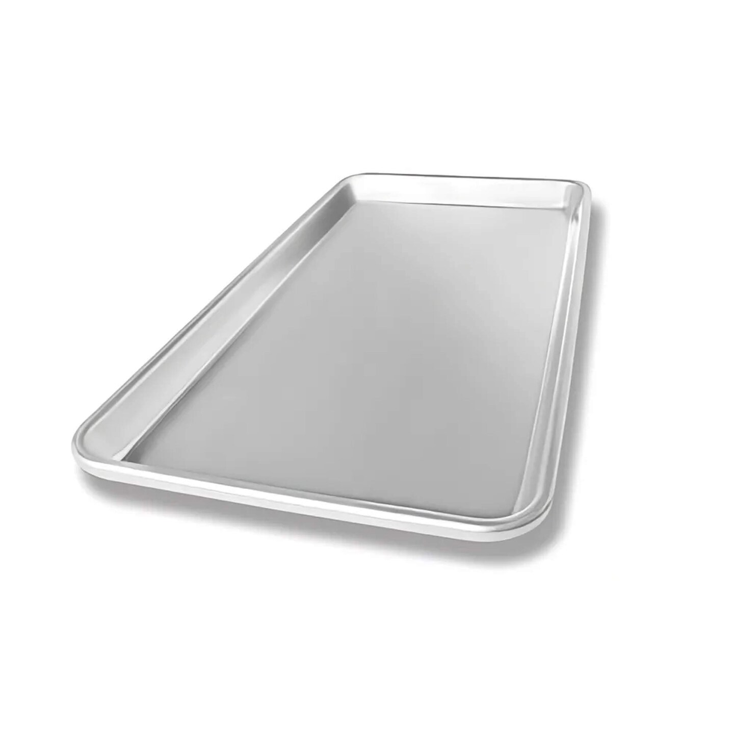 9 5/16" x 17 3/4" x 1" Third Size Sheet Pan 16 Gauge Aluminum Chicago ...