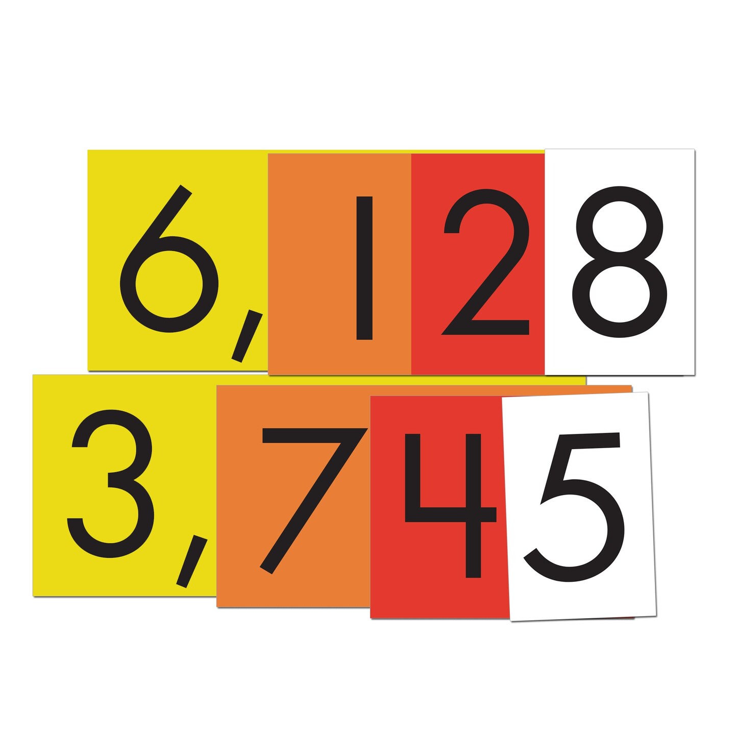 4-Value Whole Numbers Place Value Cards Set, 40 Cards | Michaels