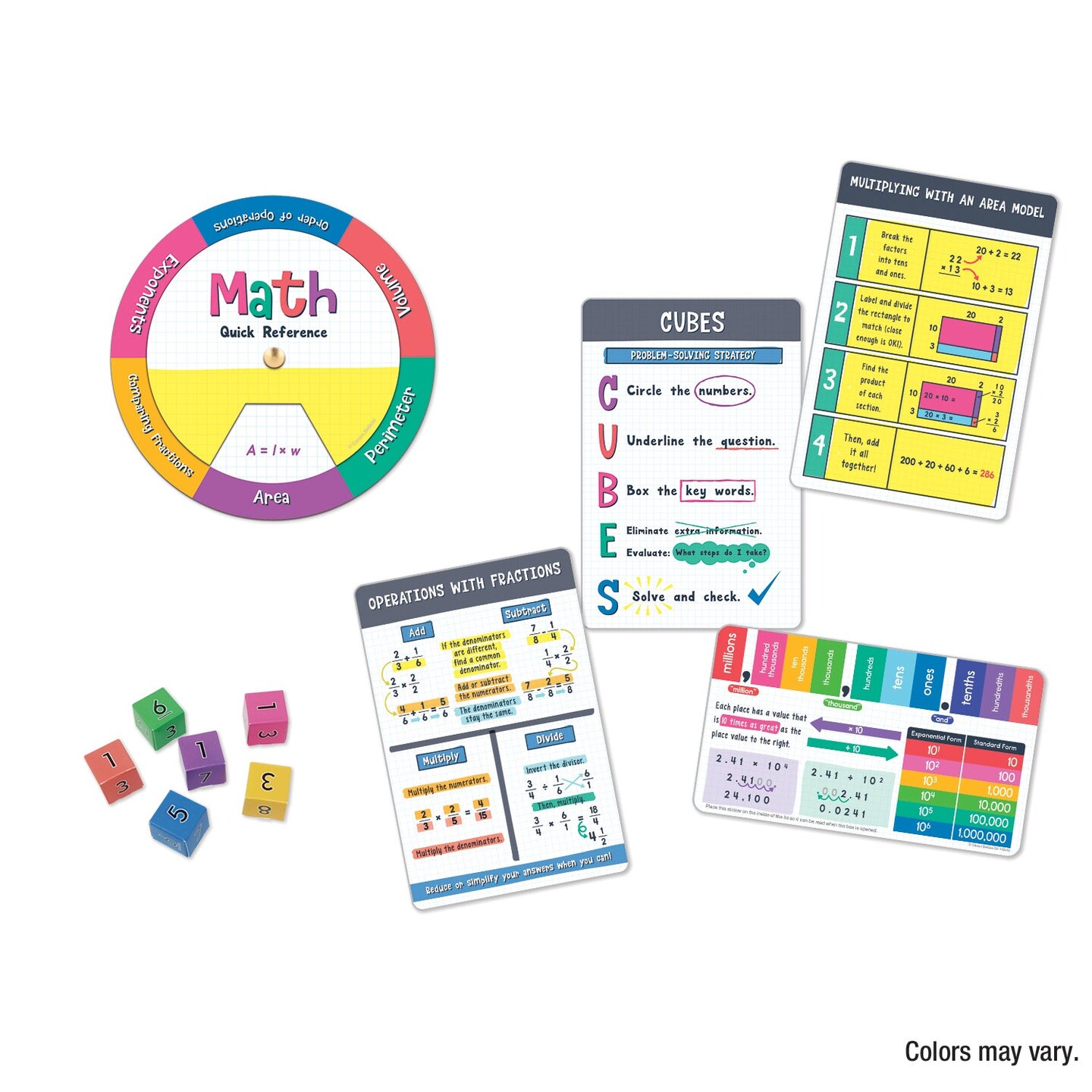 Be Clever Wherever Math Tool Kit Manipulative, Grade 4-5 | Michaels