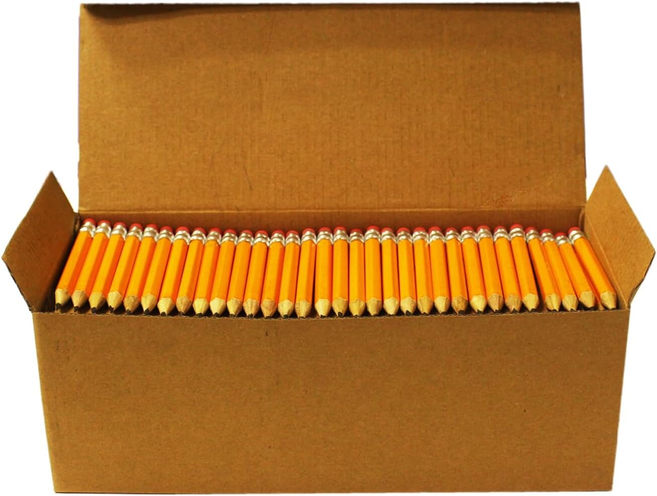 400Pcs Half Pencils with Eraser Tops, Golf Pencil, Classroom, Pew - # 2 ...