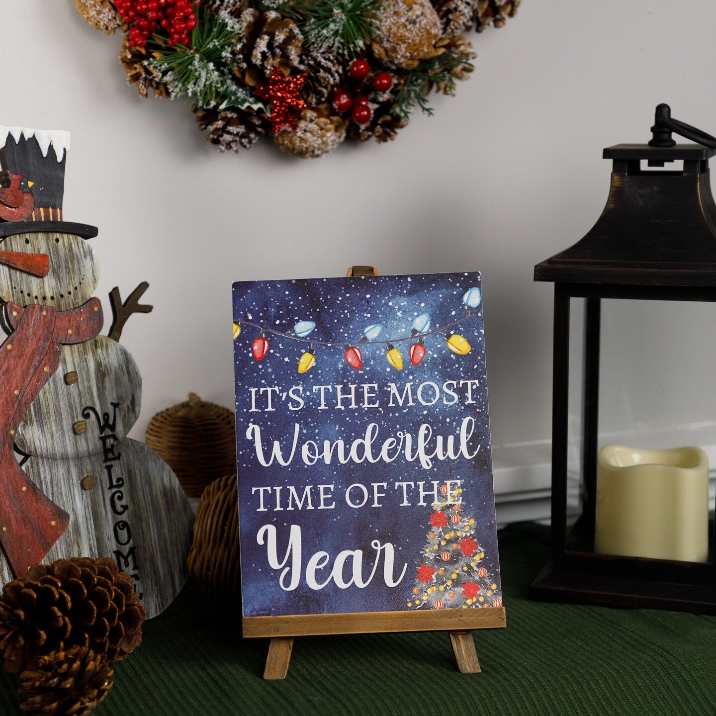 Northlight It's the Most Wonderful Time of the Year Christmas Sign - 9. ...