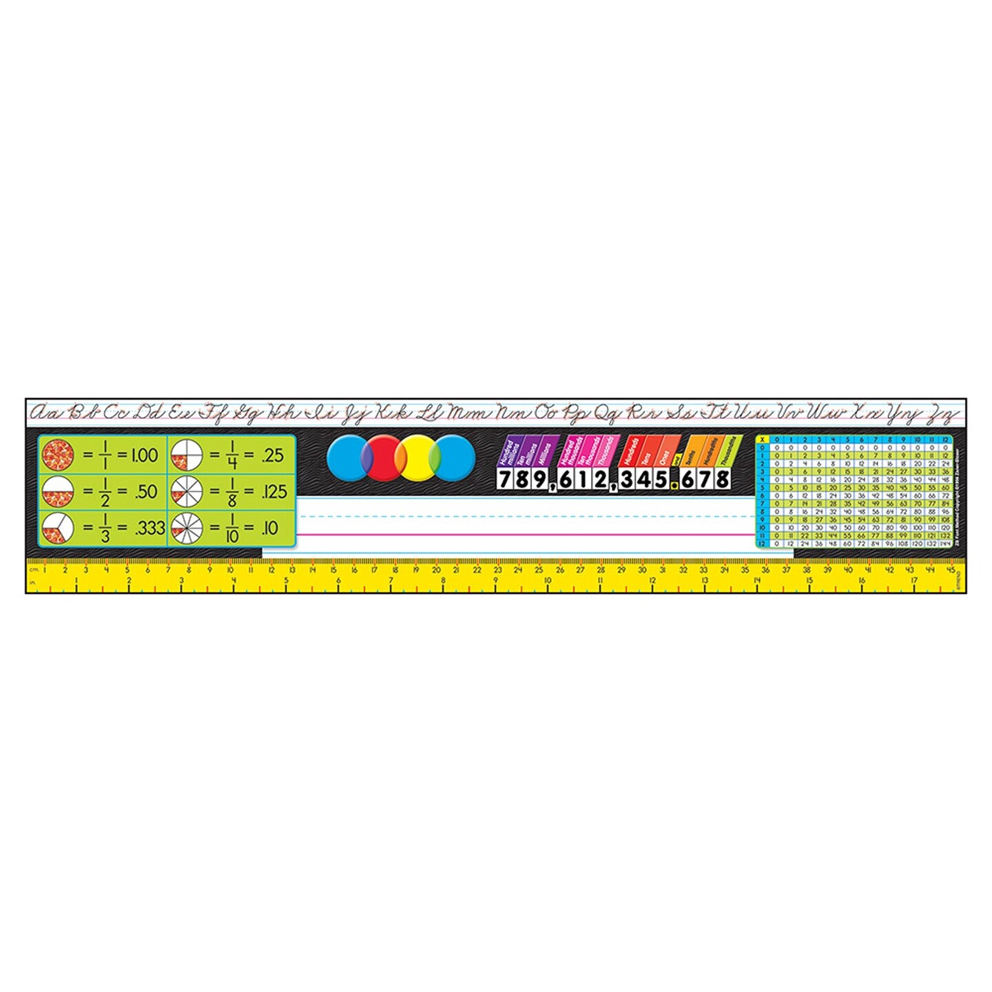 Gr. 3-5 Zaner-Bloser Desk Toppers® Ref. Name Plates, 36 ct | Michaels