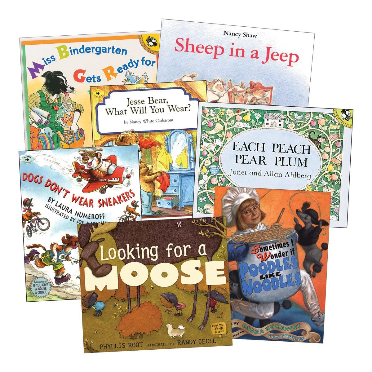 Kaplan Early Learning Company Phonemic Awareness Books - Set of 7 ...