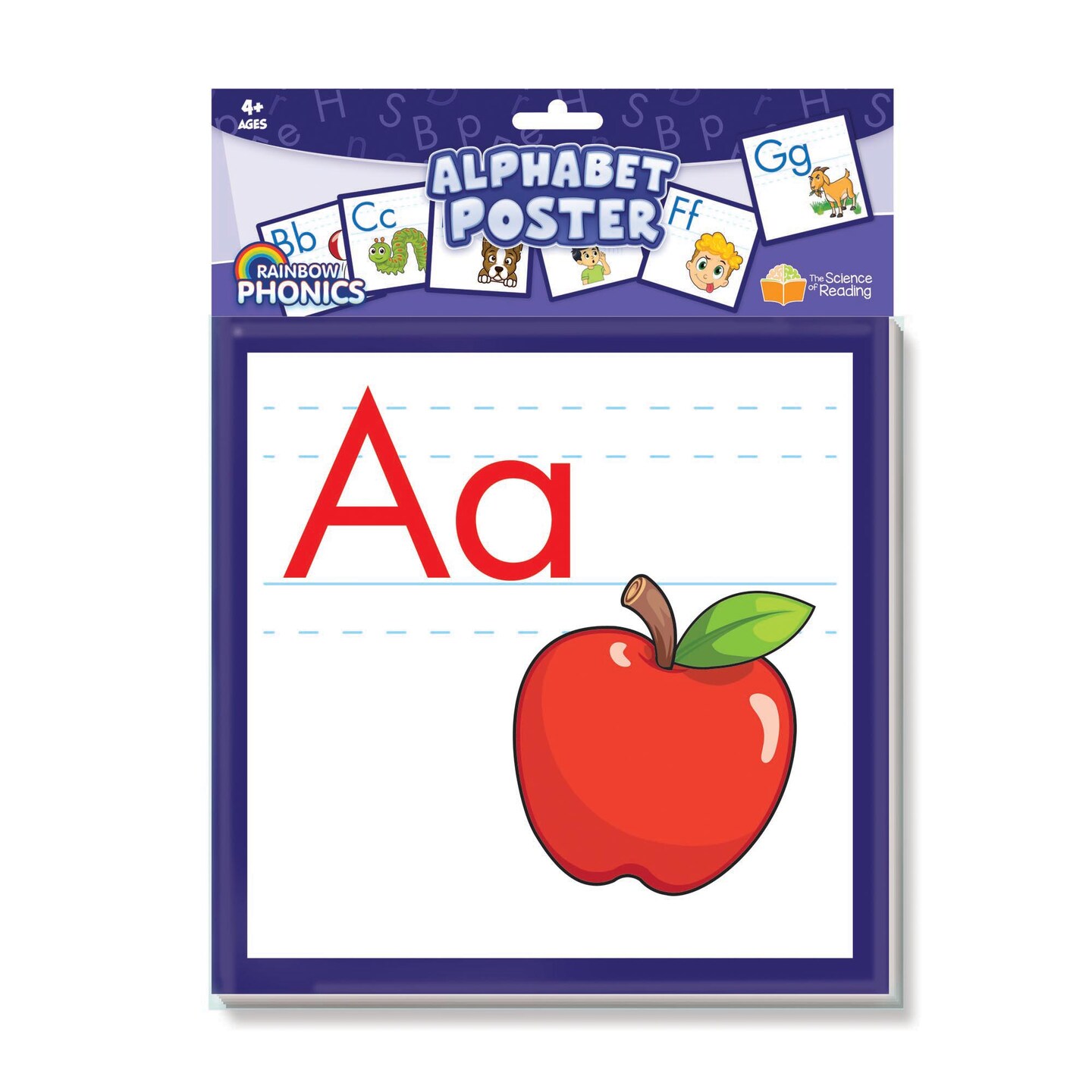 Junior Learning: Rainbow Phonics: Alphabet Poster - Images Representing ...