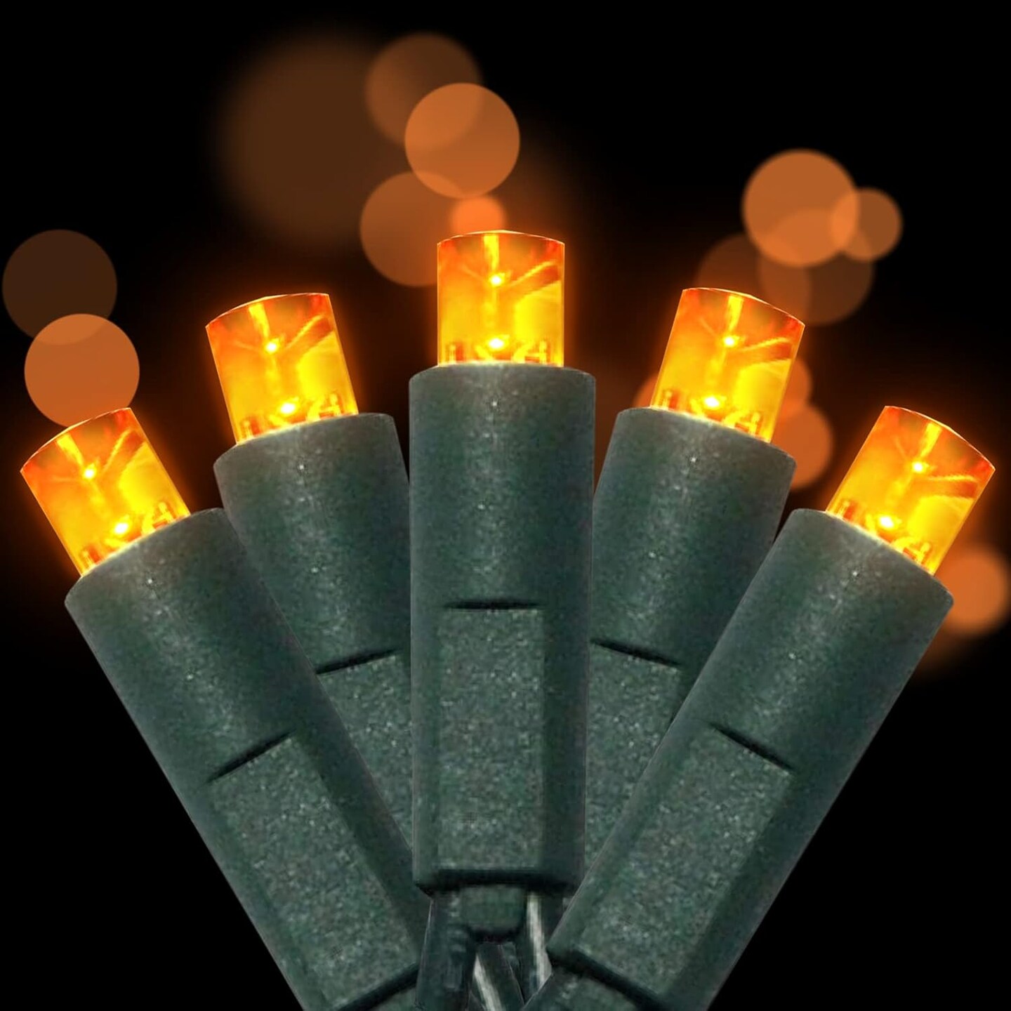 UL Listed 50 Count 5MM Wide Angle Led Christmas Lights Set | Michaels
