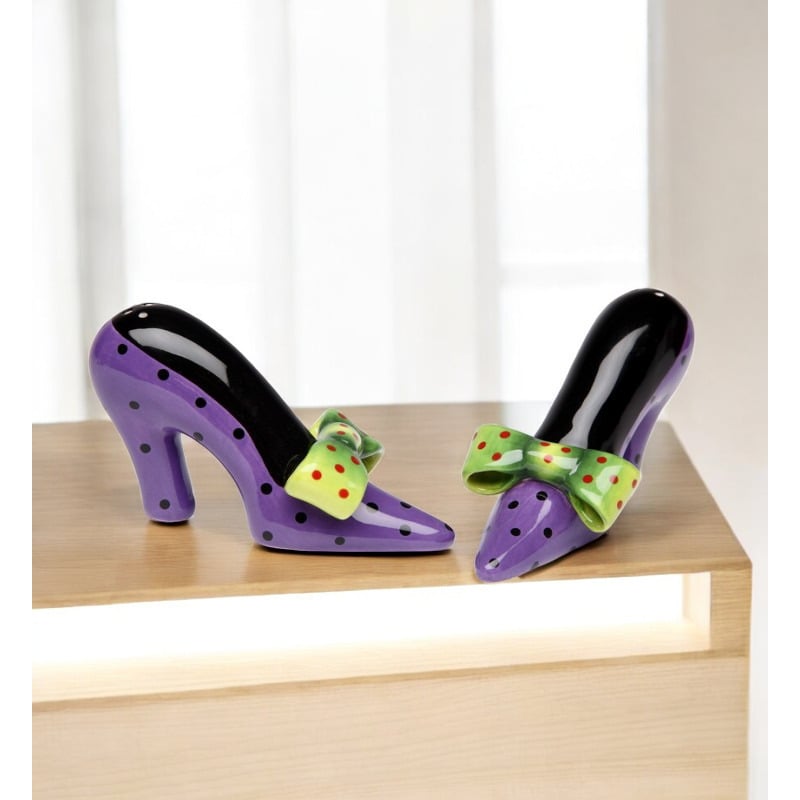 Ceramic Blue Shoes Salt And Pepper ShakersShoe Lover Gift | Michaels