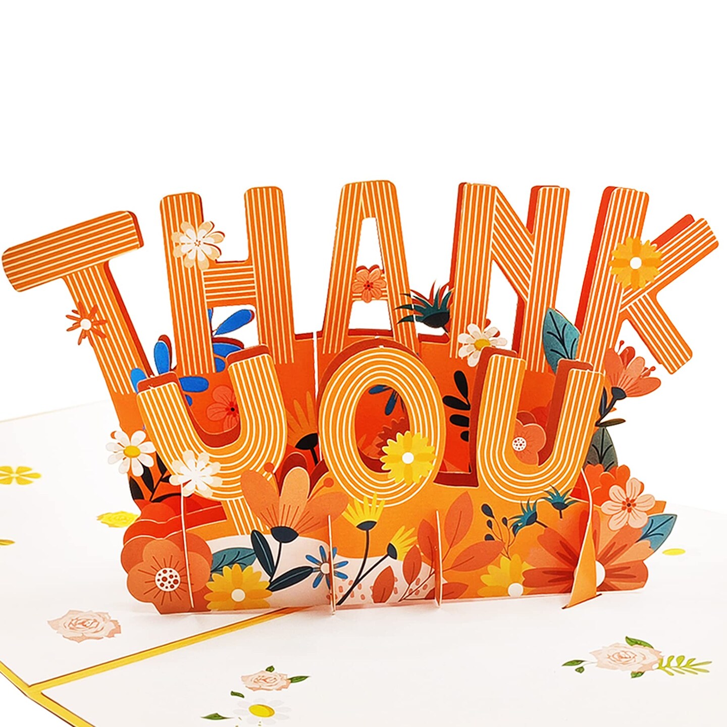 Niewalda Thank You Pop Up Card, 5.9x7.9-3D Pop Up Greeting Card, Thank ...