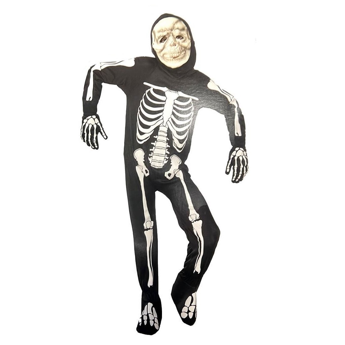 Forum Novelties Bone X-Ray Skeleton Costume Kids Xs Skelebones Suit ...
