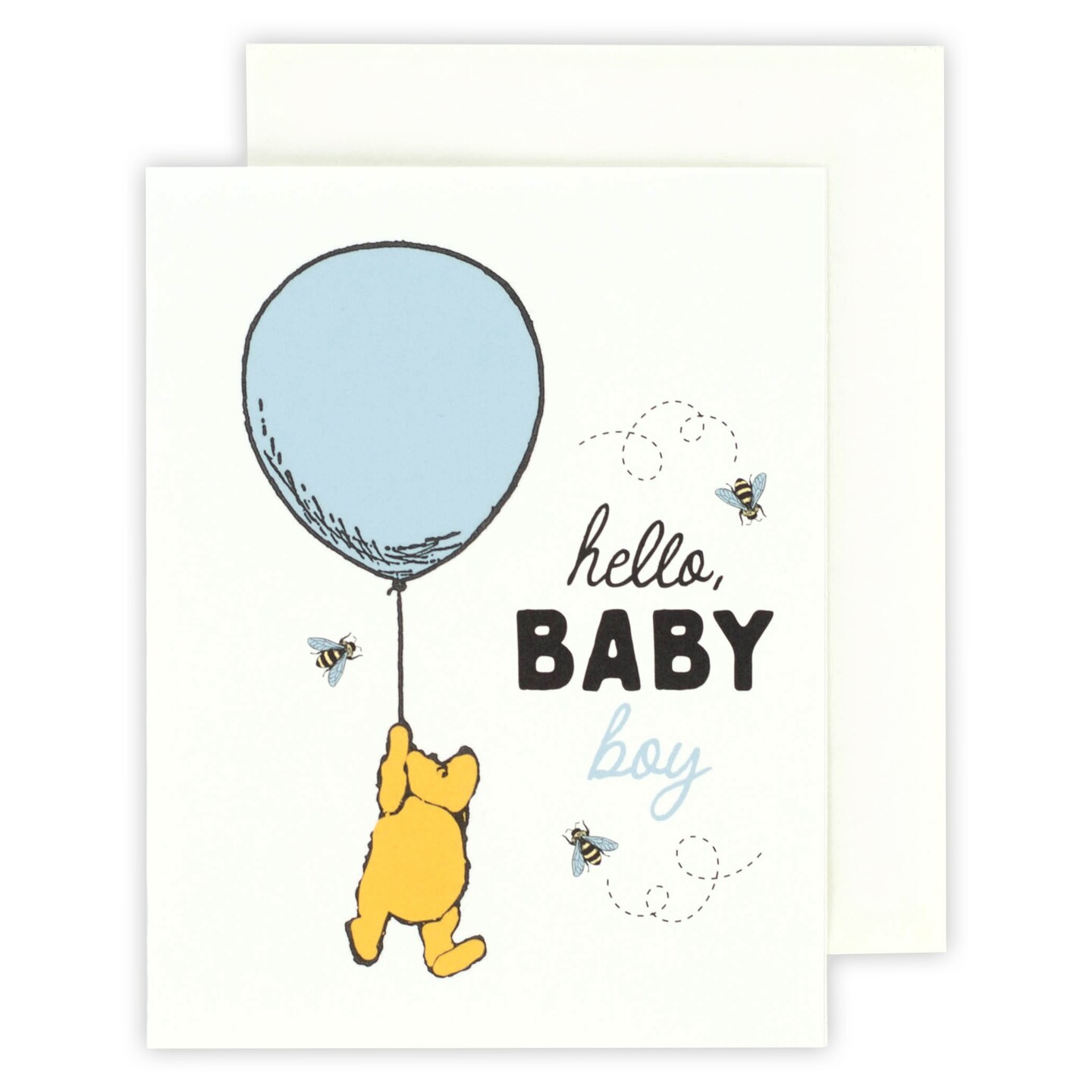 Echo Park Winnie The Pooh Greeting Card 1/Pkg-Hello Baby Boy | Michaels