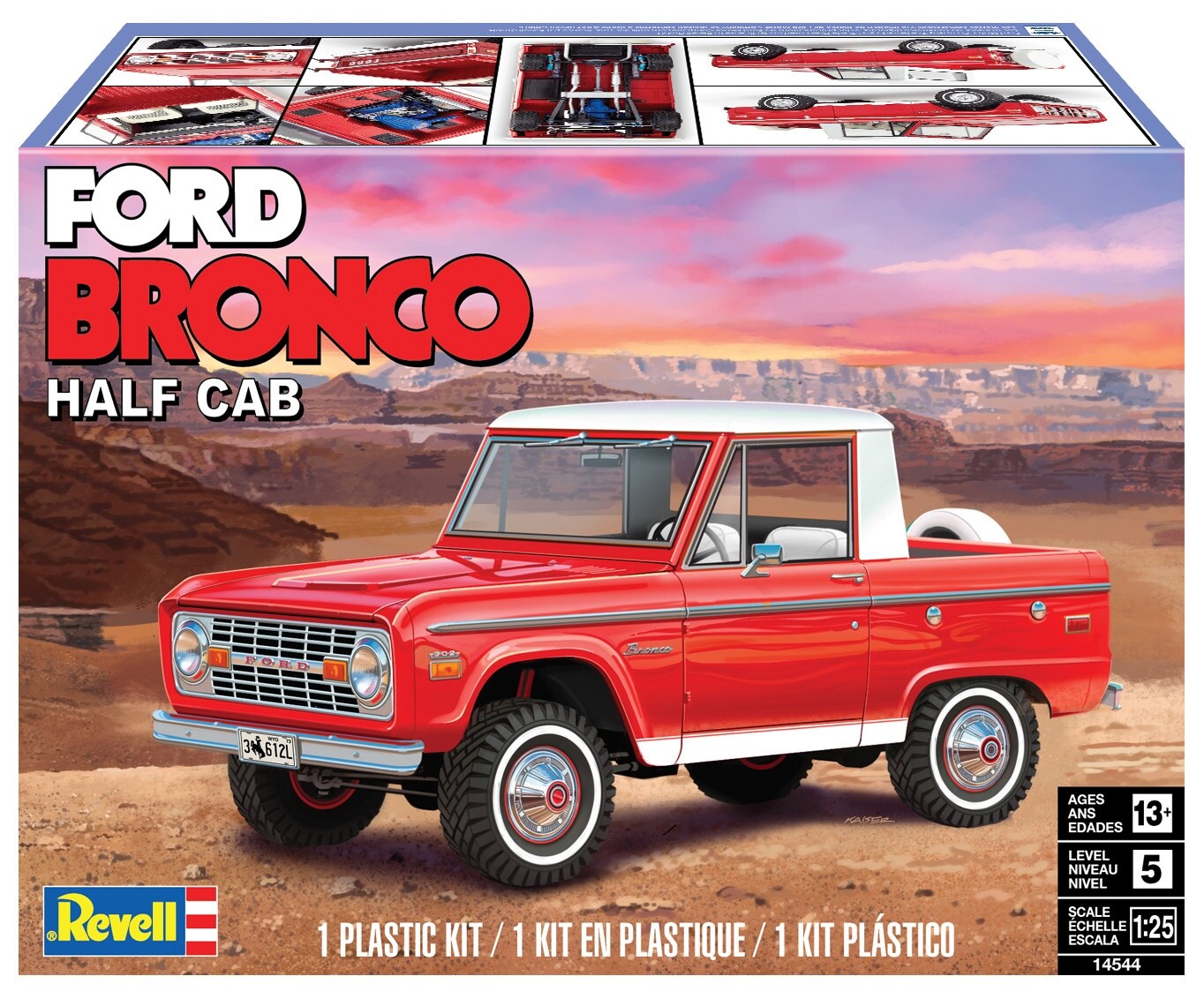 Revell Plastic Model Kit-Ford Bronco Half Cab | Michaels