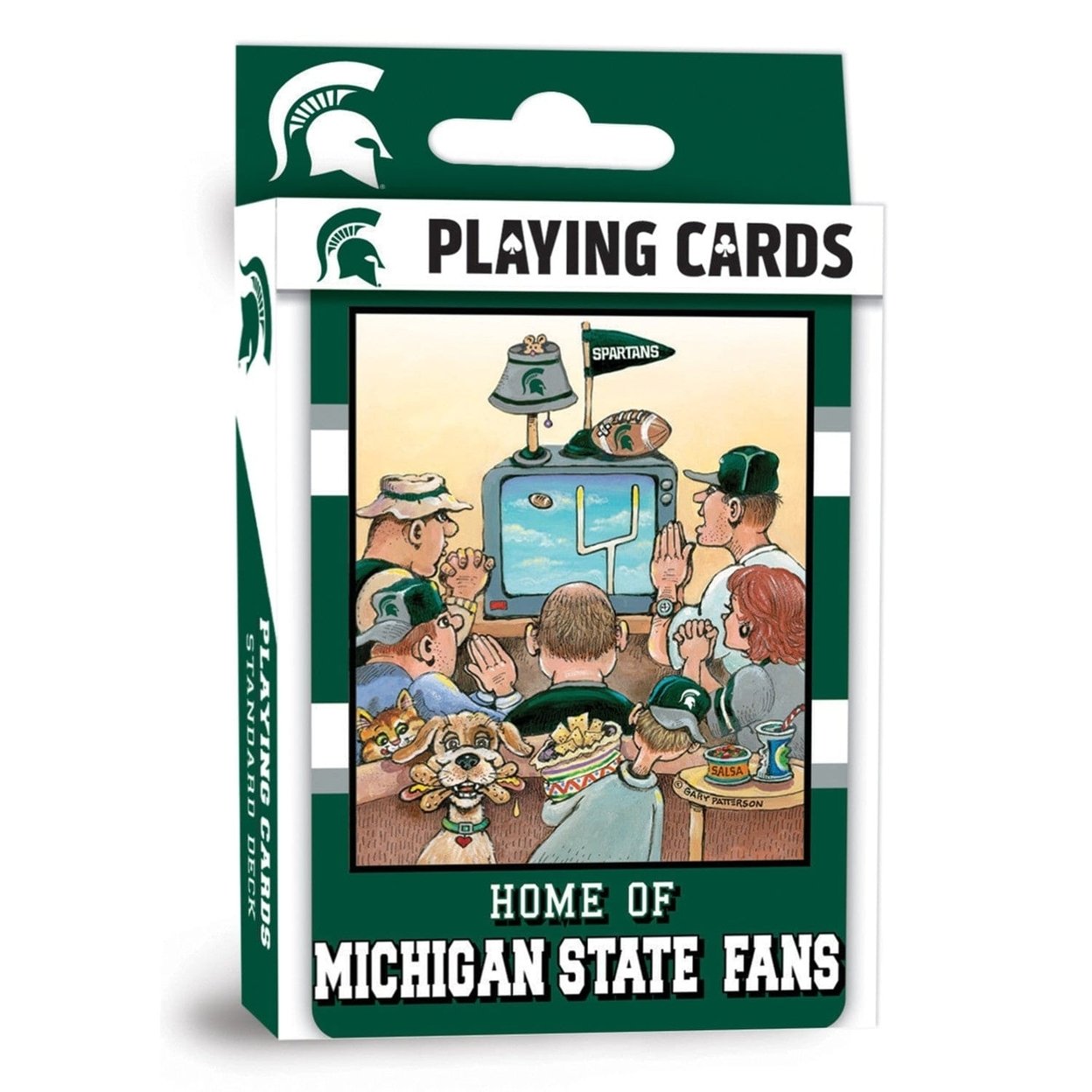 Michigan State Spartans Playing Cards 54 Card Deck Ncaa Team Logo ...