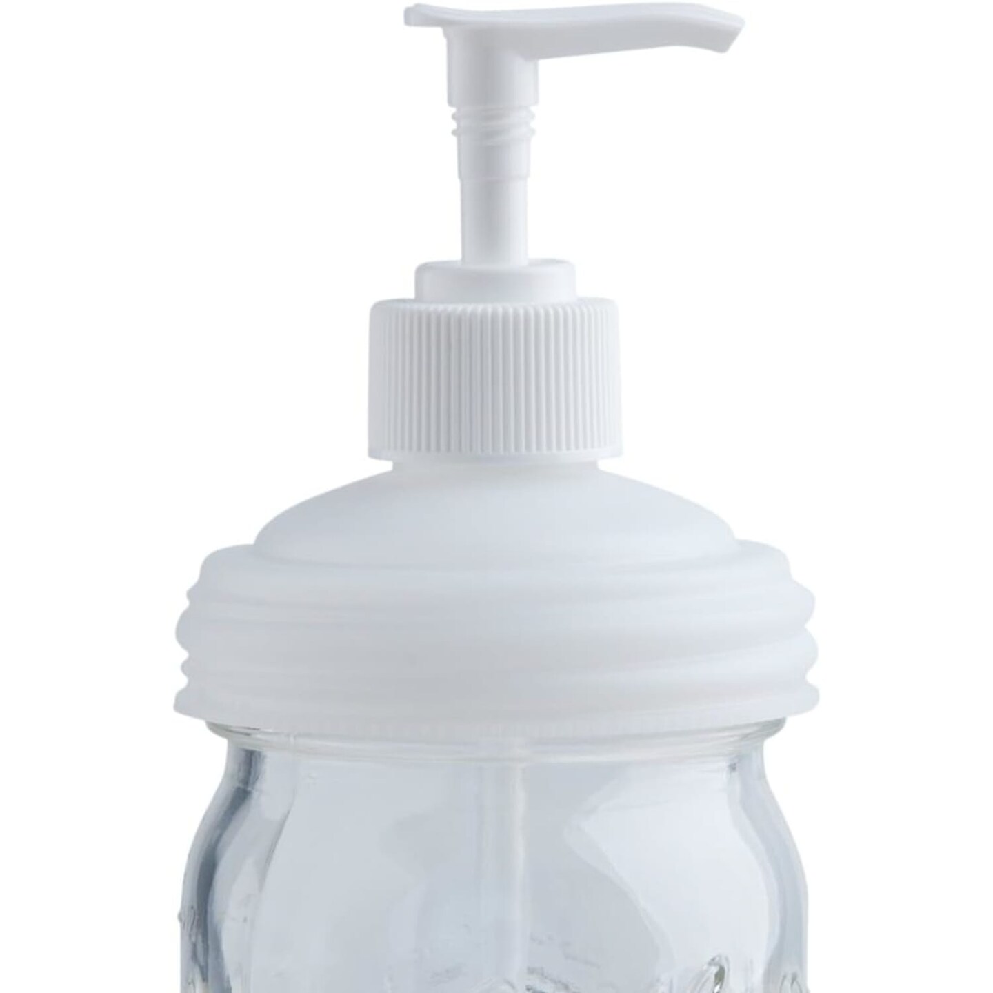reCAP Mason Jar Pump Lid Soap and Condiment Dispenser, Regular Mouth ...