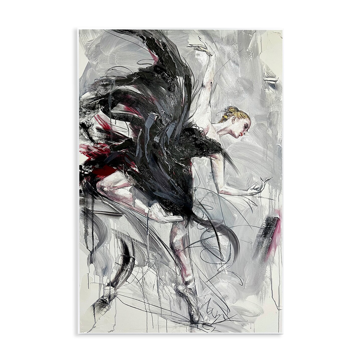 Stupell Industries Modern Elegance Dancer Wall Plaque Design by Lucille ...