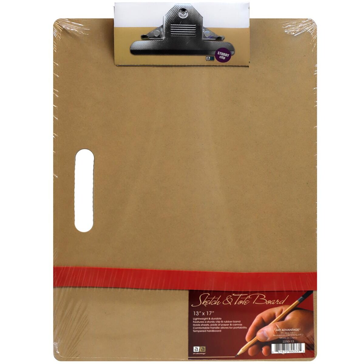 Art Advantage Artist Sketch Tote Board 13x17, Drawing Board, Art Board ...