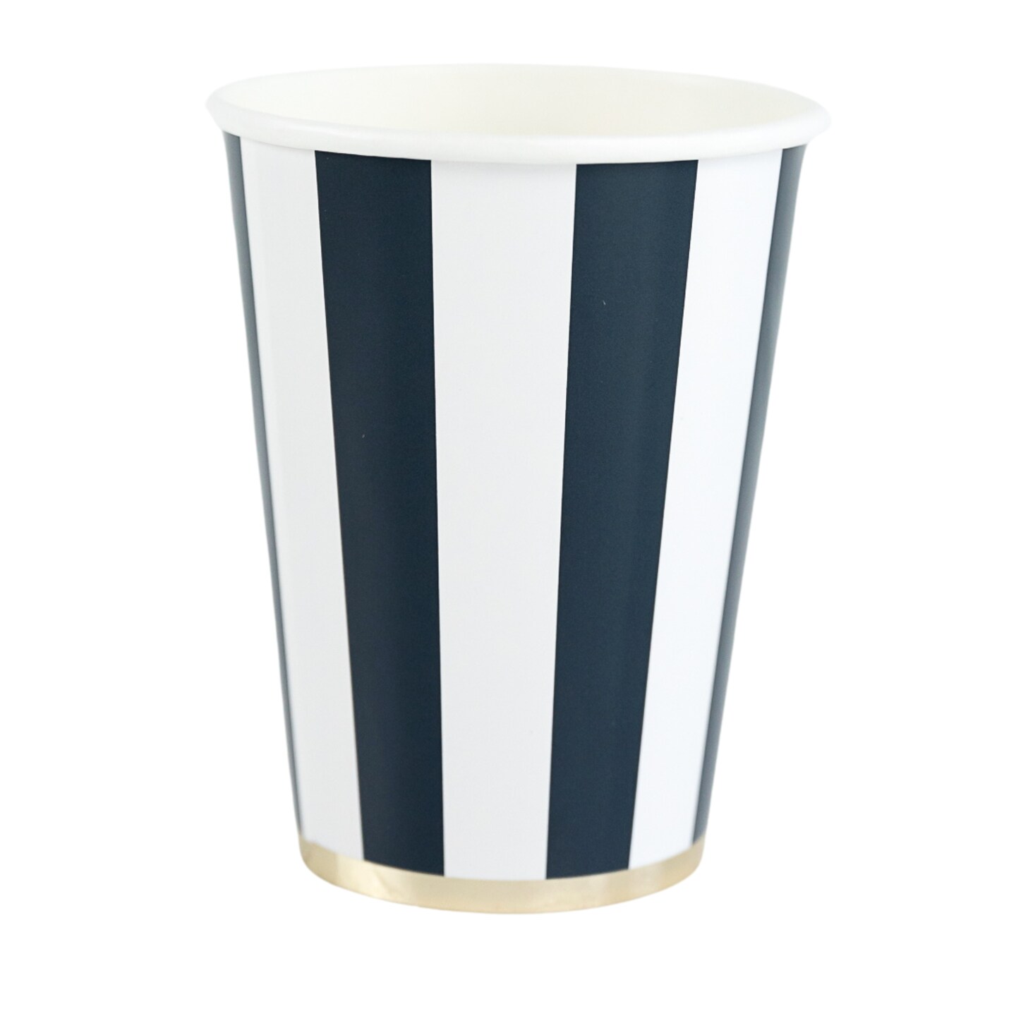 MIDNIGHT BLUE SIGNATURE CABANA STRIPE CUPS | Michaels