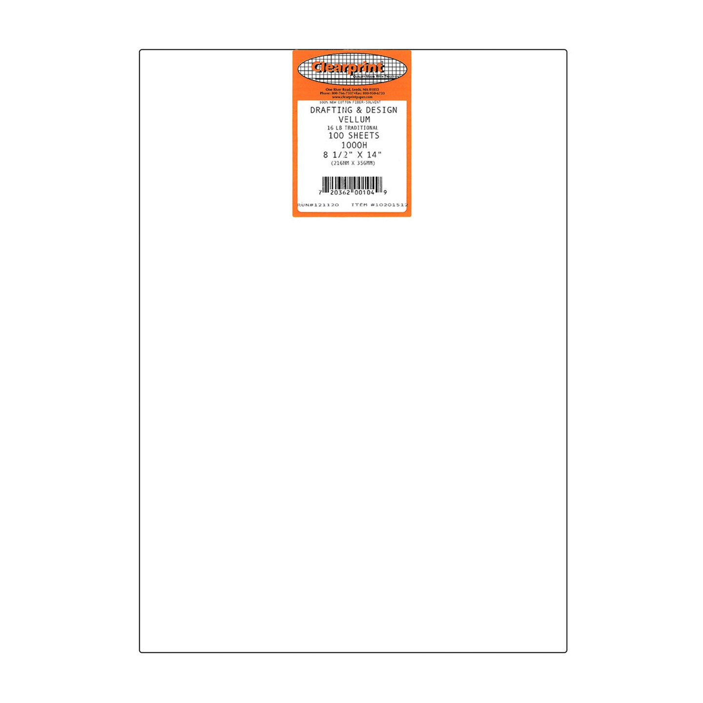 Clearprint 1000H Design Vellum Sheets, 16 lb., 100% Cotton, Pack | Michaels