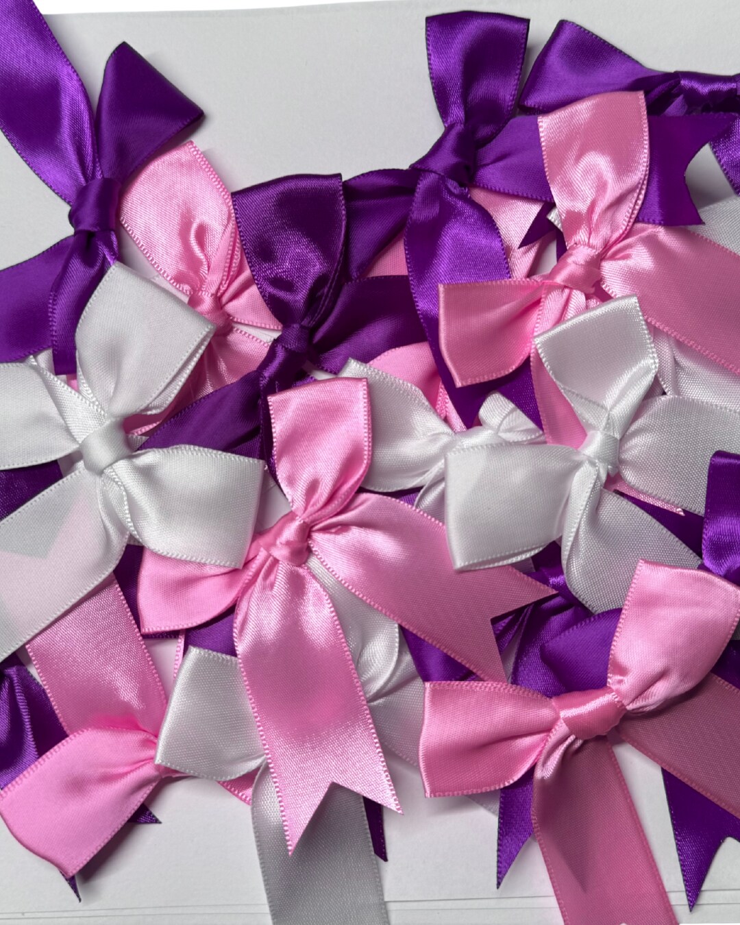 Red and Violet ,White Bows 12 ct | Michaels