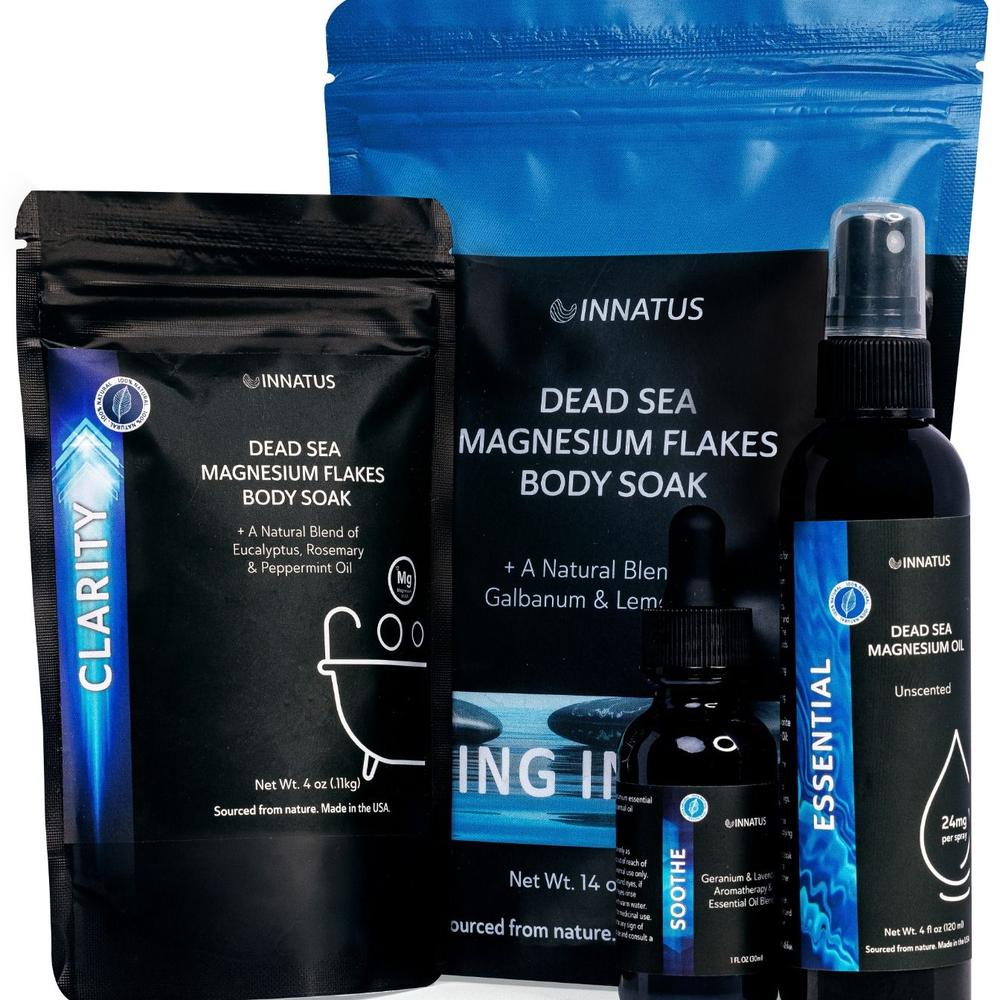 Innatus - 9" x 6" - Rejuvenating Dead Sea Spa Gift Set for Relaxation ...