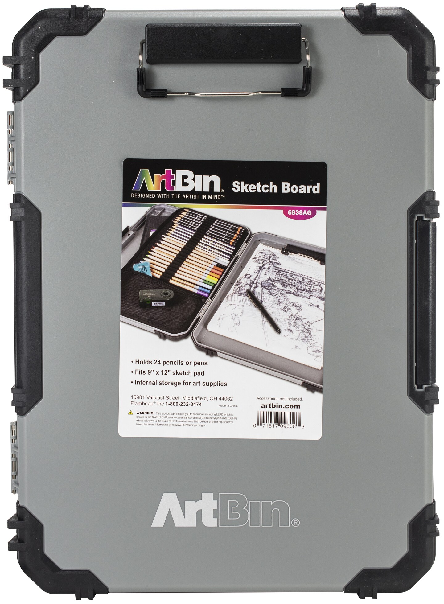 ArtBin Sketch Board-16"X11.75"X1.5" Grey | Michaels