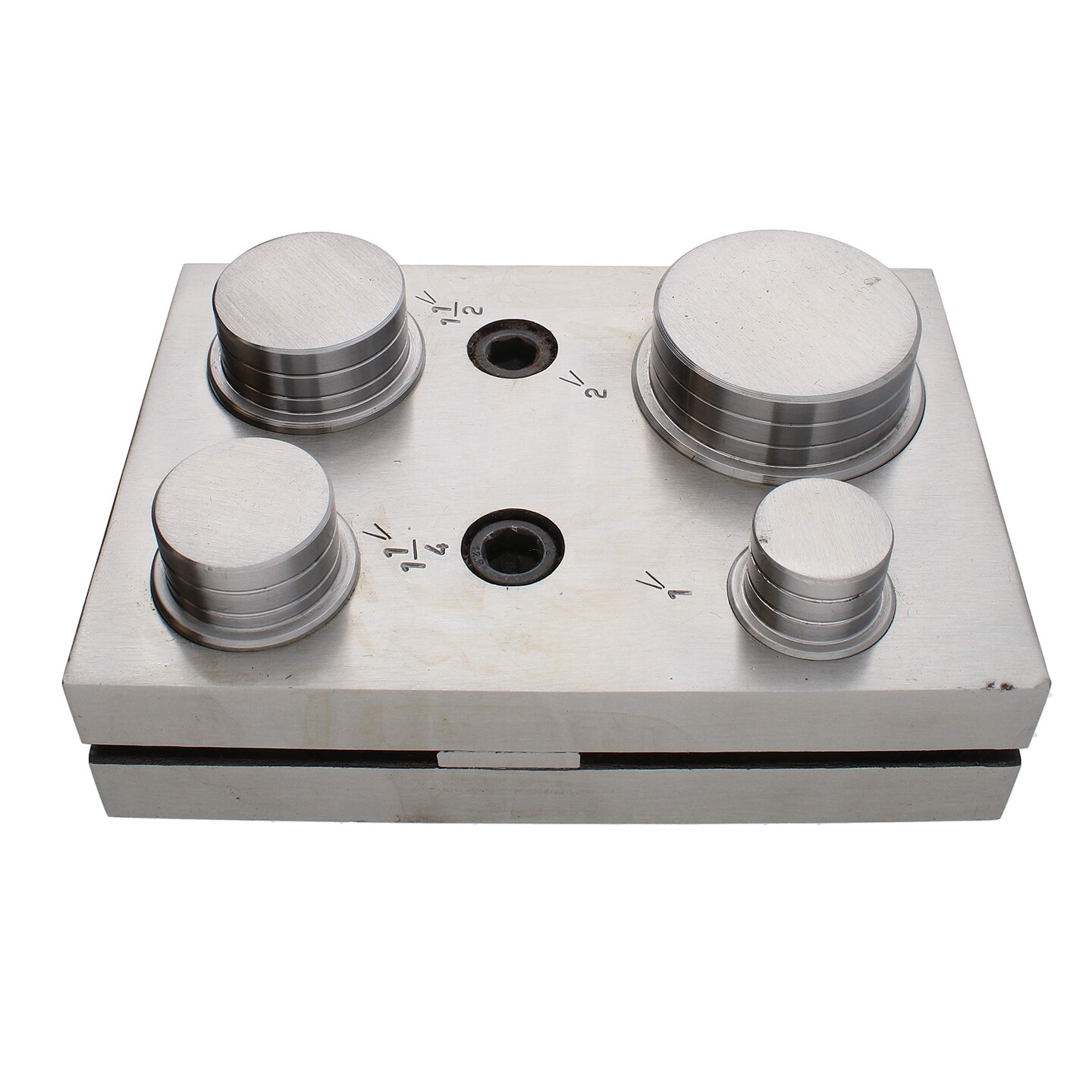 The Beadsmith Steel Heart Disc Cutter Set with 5 Punches, Die, Lever ...