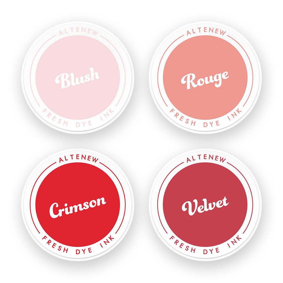 Red Sunset Fresh Dye Inks (Blush, Rouge, Crimson, Velvet) | Michaels