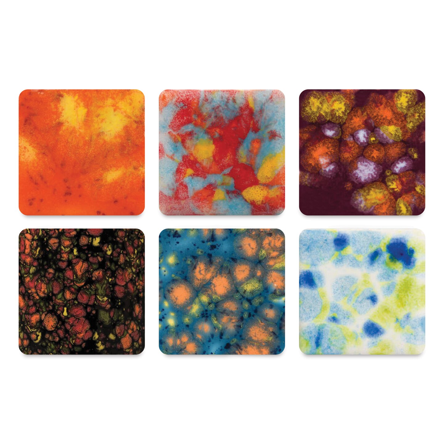 Mayco Lead-Free Jungle Gems Crystal Glazes - Class Pack #4 - Pint, Set ...