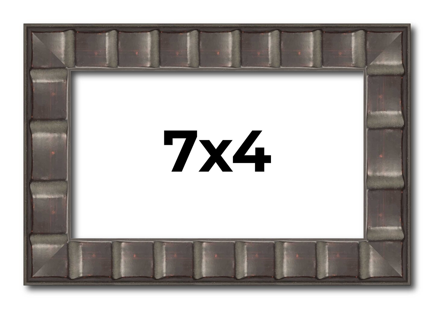 4x7 Deco Picture Frame with UV-Resistant Acrylic & Acid Free Backing ...