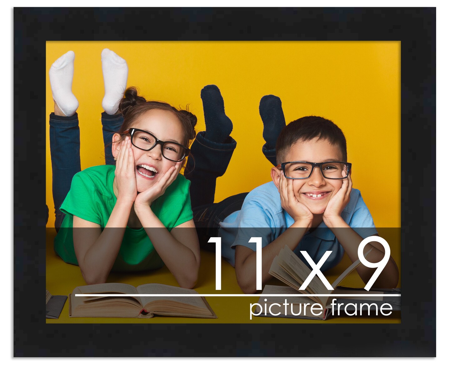 9x11 Minimalist Picture Frame with UV-Resistant Acrylic & Acid Free ...
