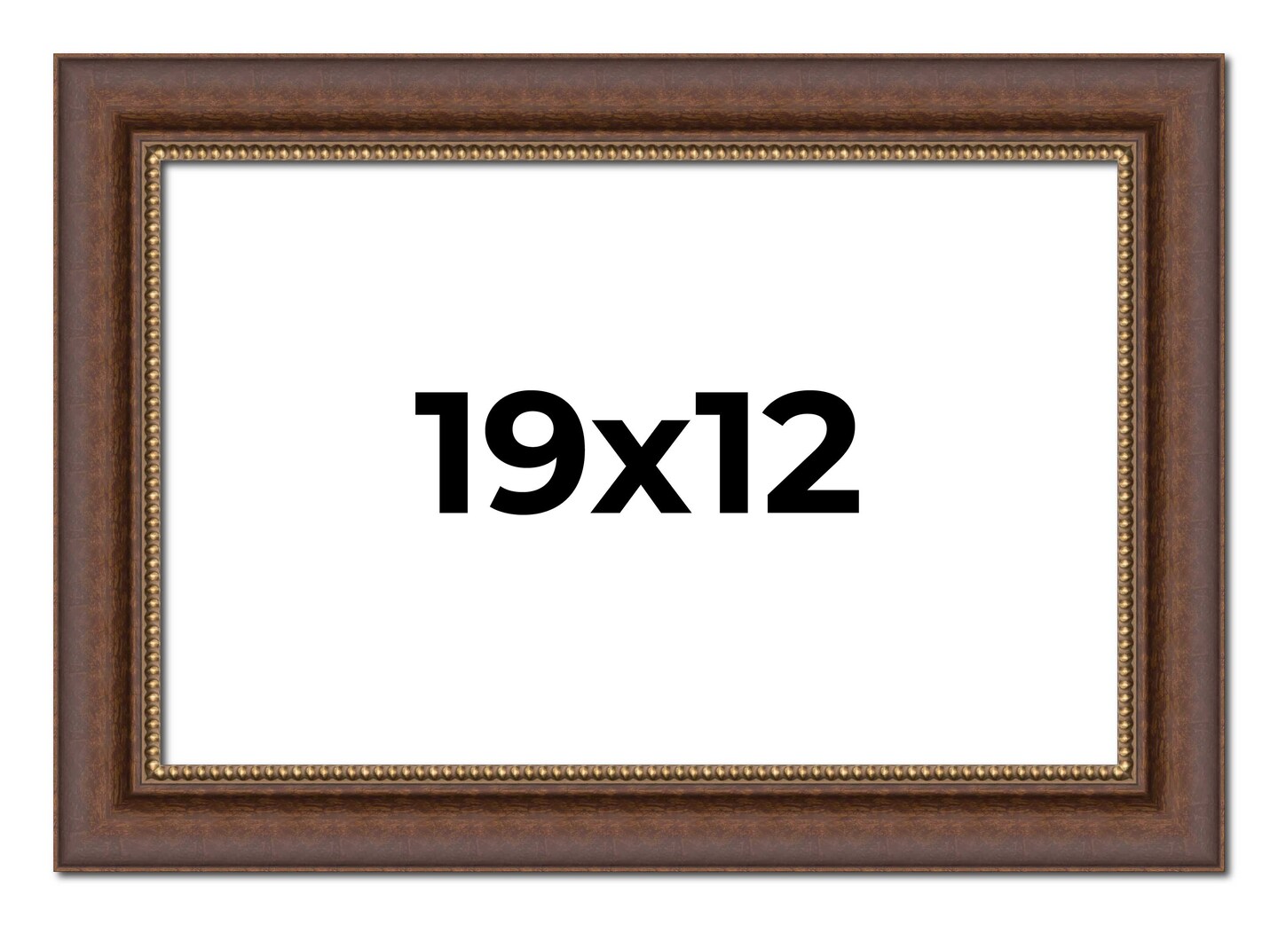 12x19 Traditional Picture Frame with UV-Resistant Acrylic & Acid Free ...