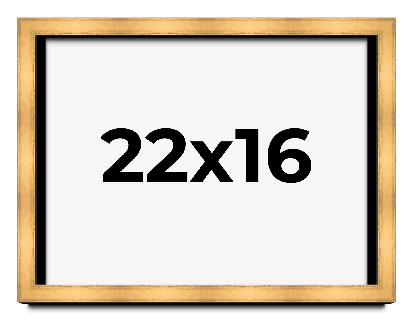 16x22 Shadow Box 1.5" Depth Picture Frame with UV-Resistant Acrylic ...
