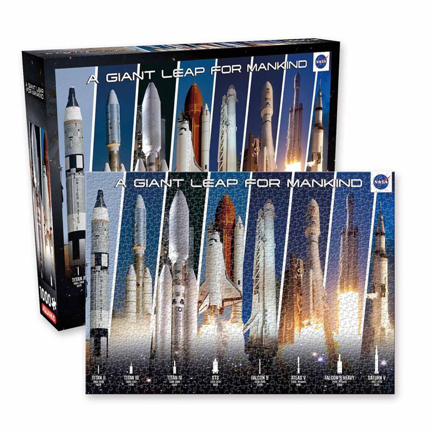 NASA Rocket Grid 1000 Piece Jigsaw Puzzle | Michaels
