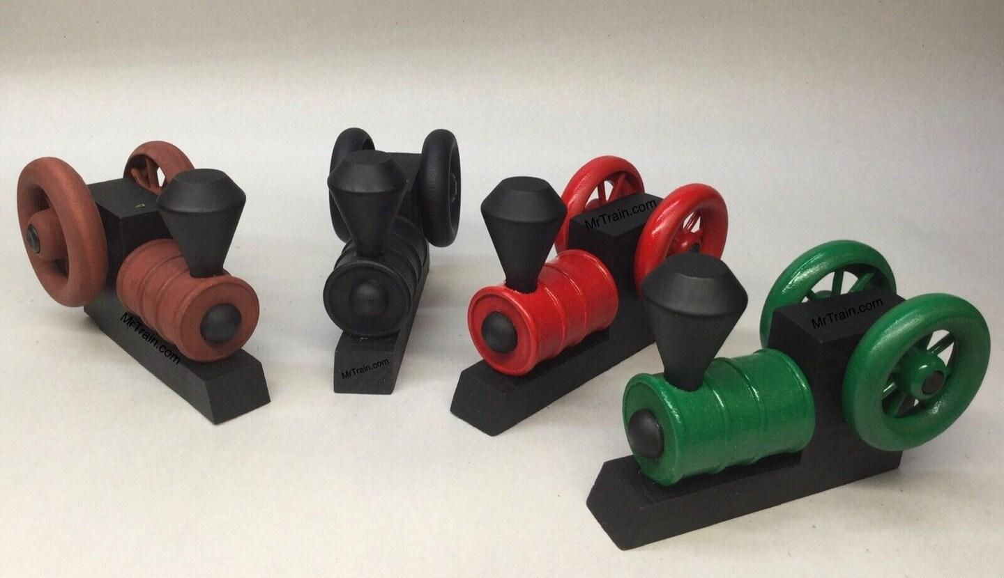 Hit and Miss Steam Engine Flat Carload For G Scale Trains and Scenery ...