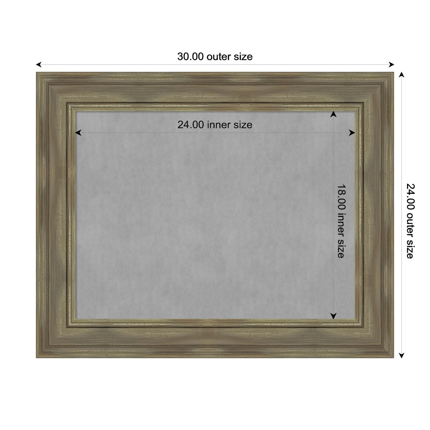 Alexandria Wood Framed Magnetic Board | Michaels