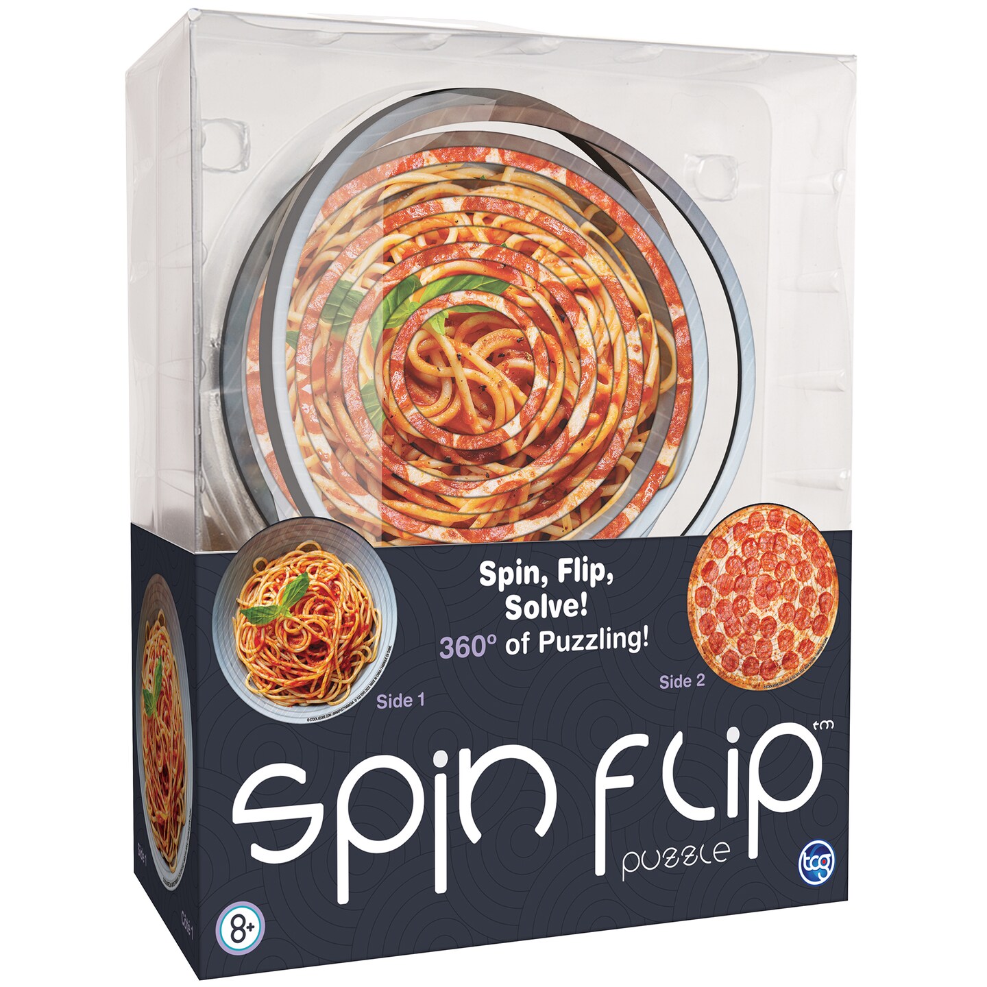 Spin Flip Puzzle: Mama Mia 2L- 14 Rings - 2-In-1: Double-Sided Puzzle ...