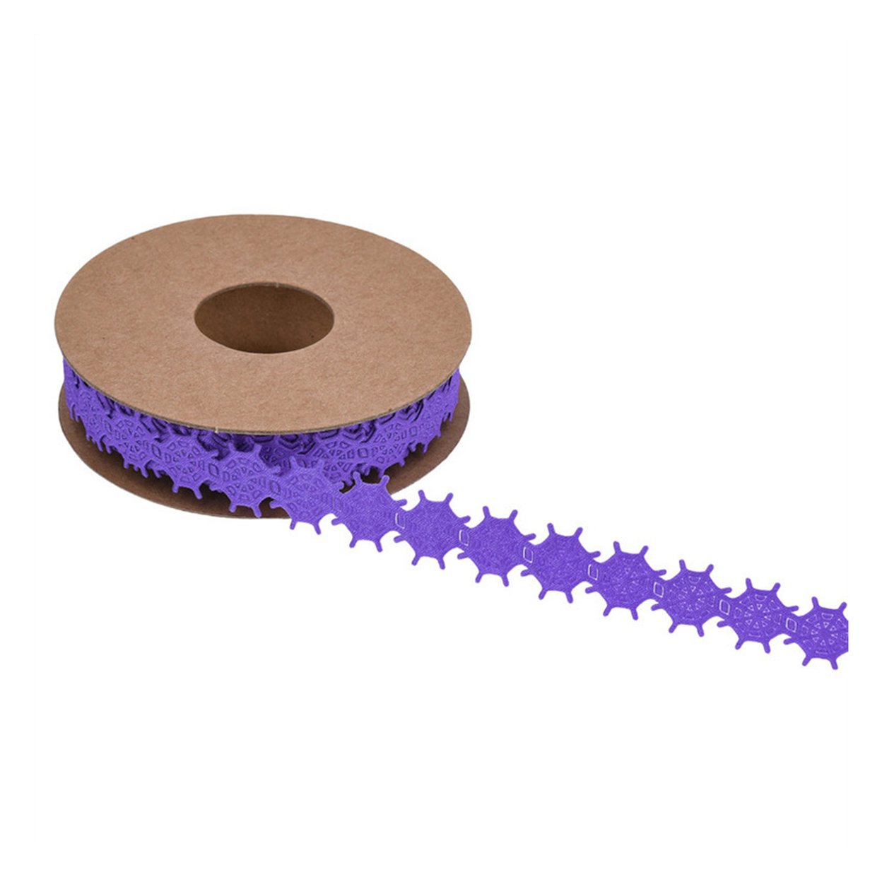 Halloween Ribbon Pumpkin Bat Ghost Spider Net Shape Craft Ribbon Trim ...