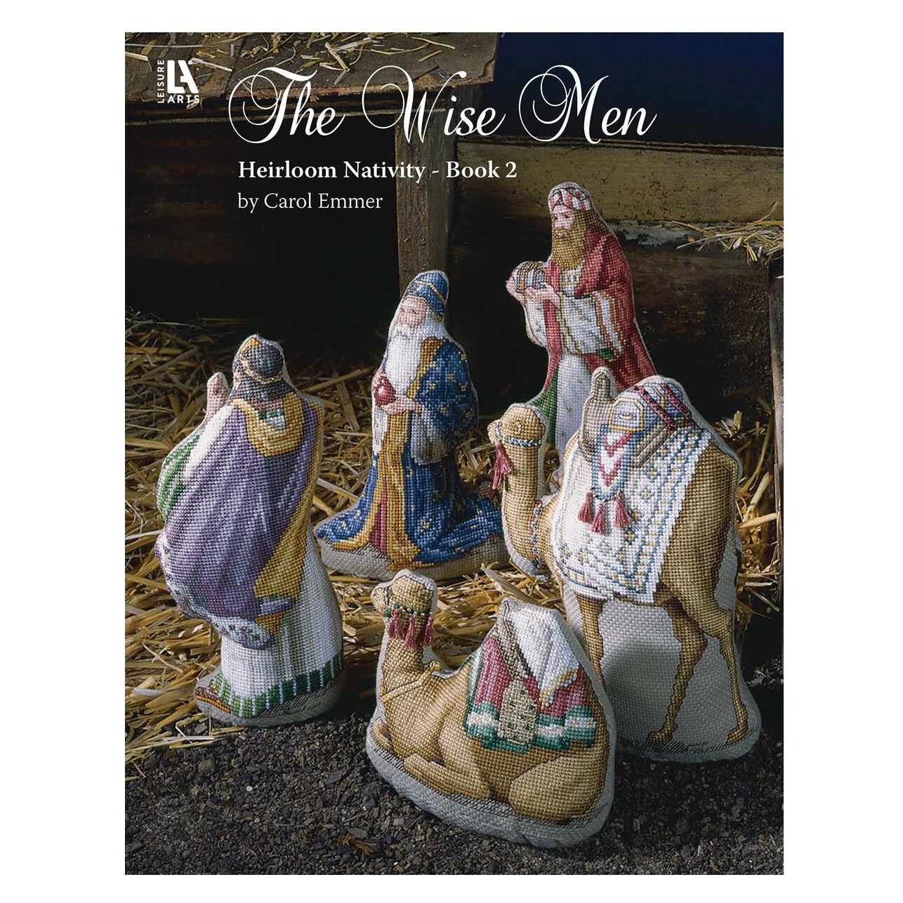 Leisure Arts The Holy Family Heirloom Nativity Book #2, Cross Stitch ...