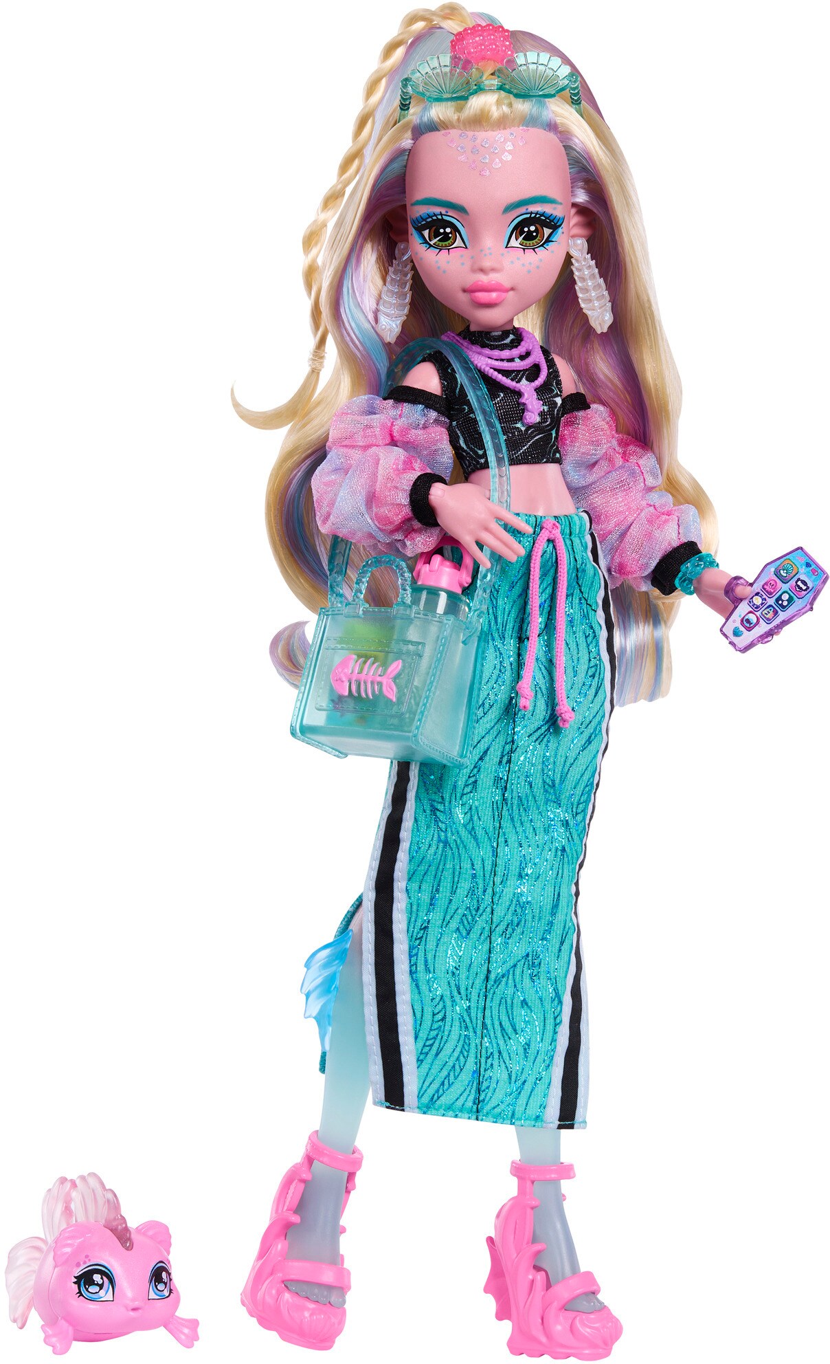 Mattel Collectible - Monster High Lagoona Blue Doll with Pet Neptuna ...