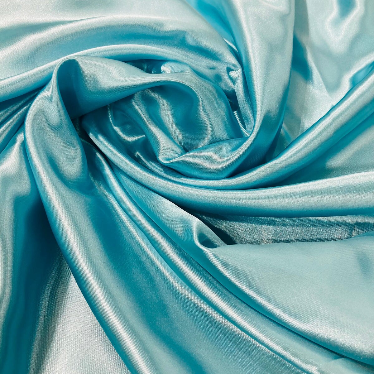 1 Yard Charmeuse Medium Satin Lining Polyester Fabric Elegant ...