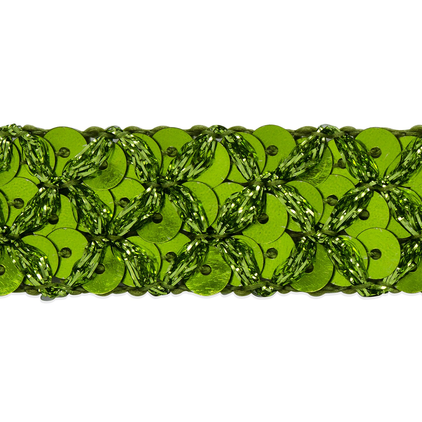 5 yards of Sereia Sequin Trim | 5 yard cut, Color: Lime | Michaels