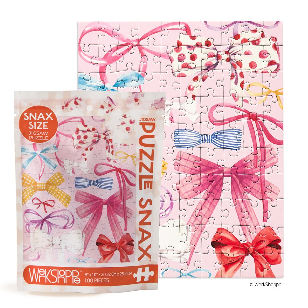 Ribbons & Bows 100 Piece Puzzle Snax | Michaels
