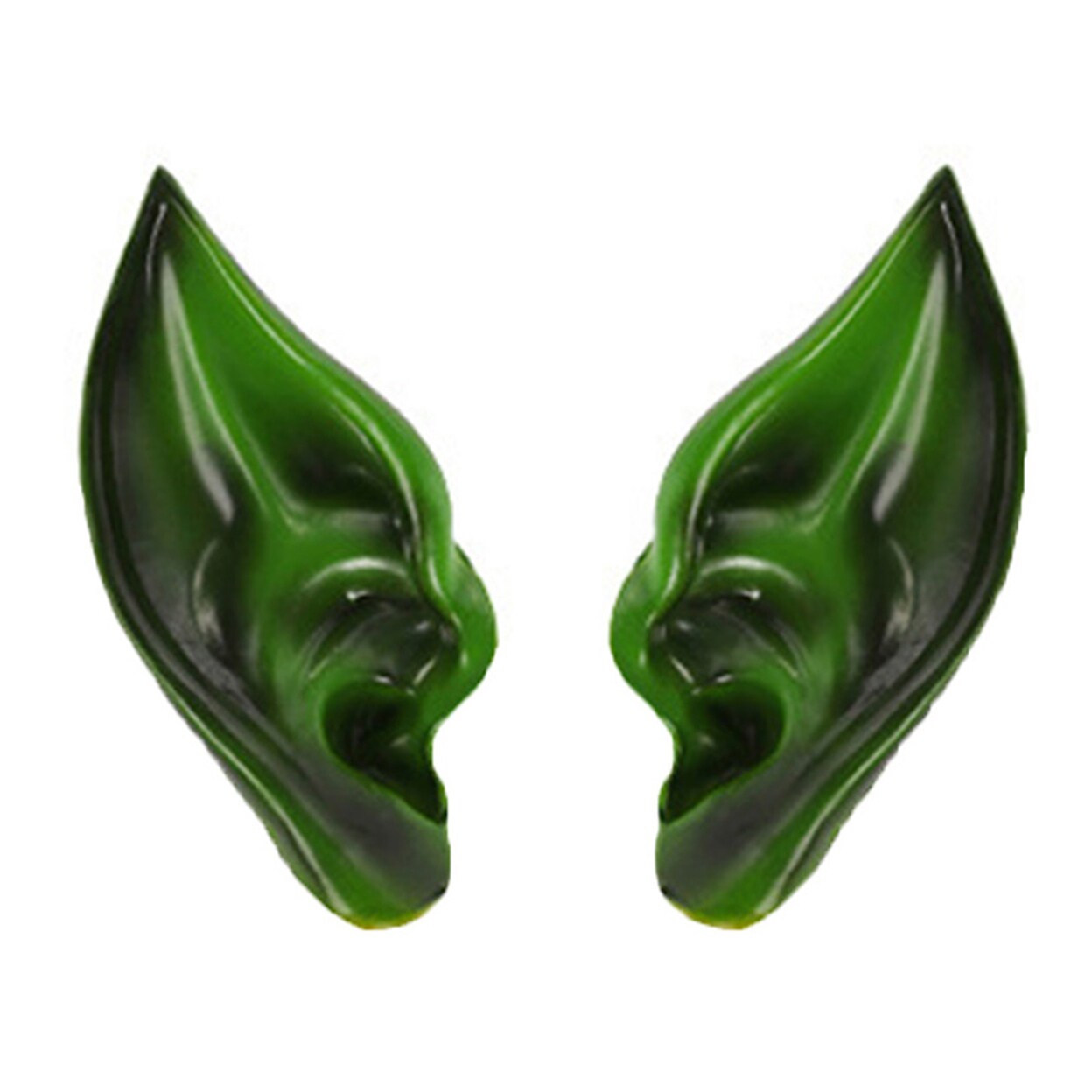 2Pcs Elf Ears Eco-Friendly No Friendly To Skin Soft Elastic Cosplay Elf ...