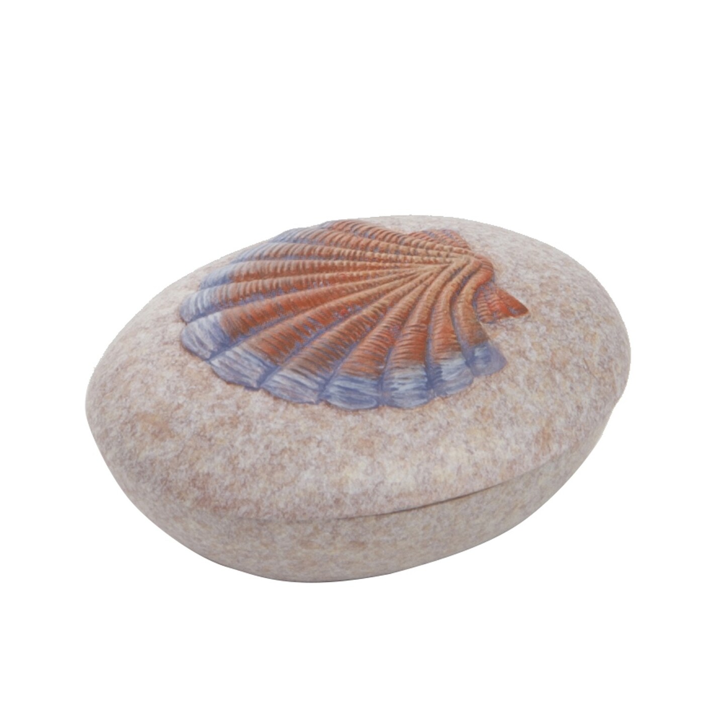 Resin Pebble Box with Scallop | Michaels