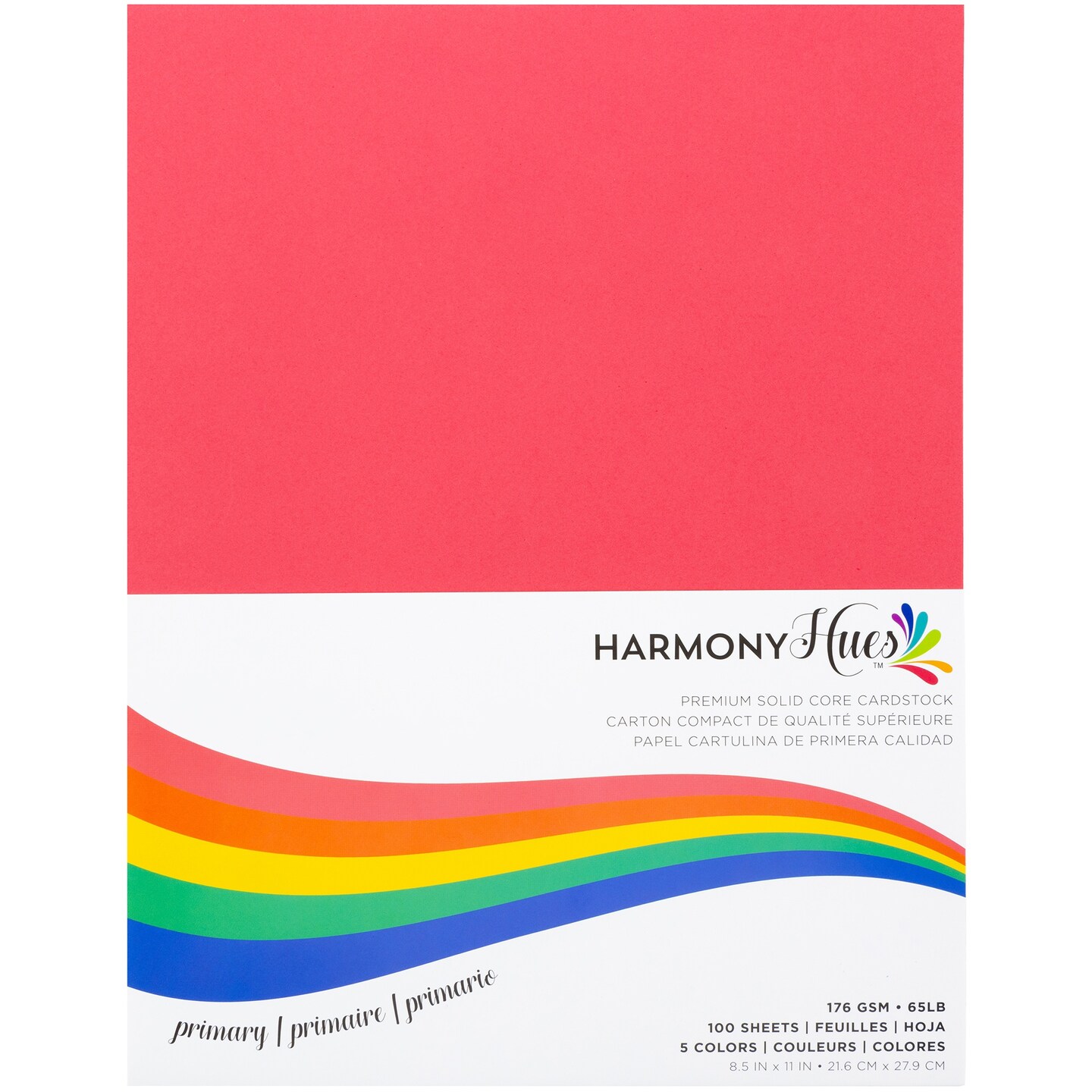 Cardstock 8.5 x 11 Paper Pack - 65lb Smooth Card Stock for Crafts ...