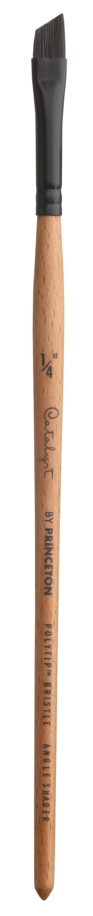 Princeton Catalyst Polytip Brush-Short Handle Angle Shader 1/4" | Michaels